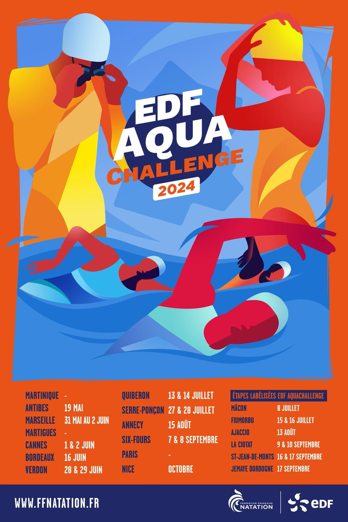 TOURNEE EDF AQUA CHALLENGE 2025 | FFN